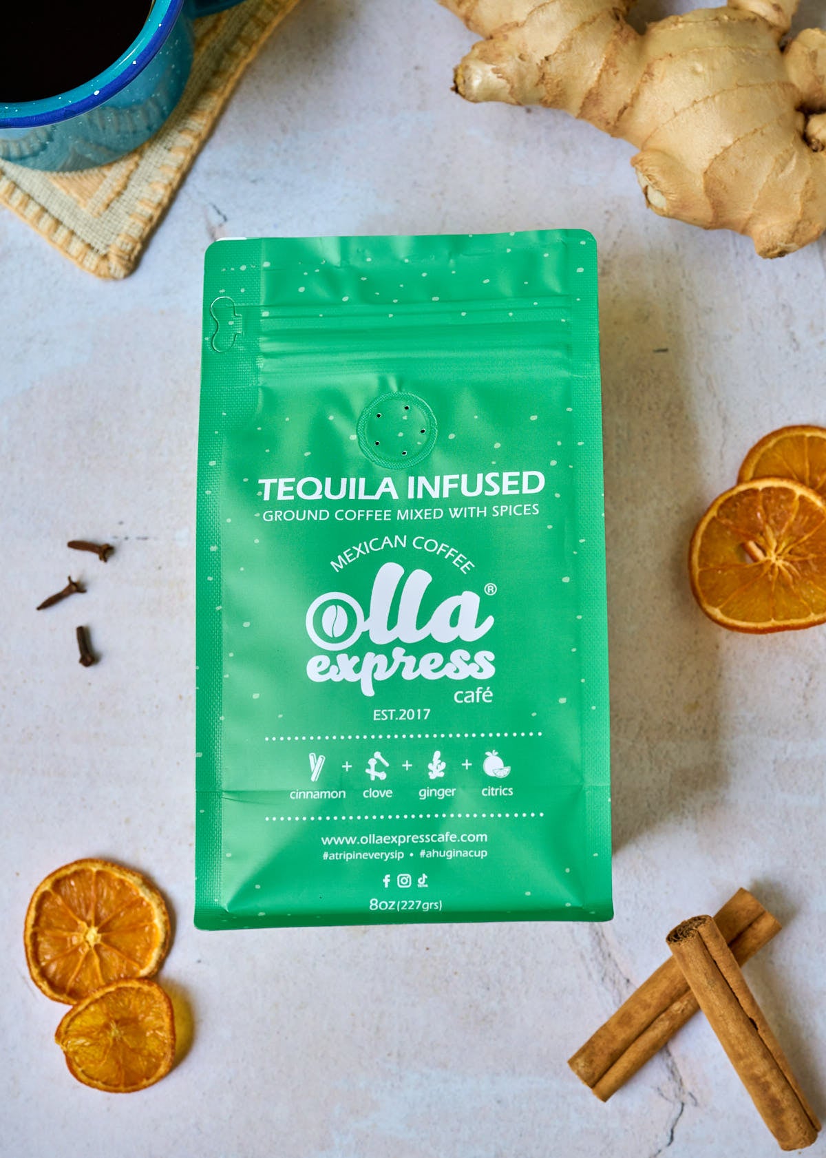 2 PACK - Tequila Infused cafe de olla – Dora's Table